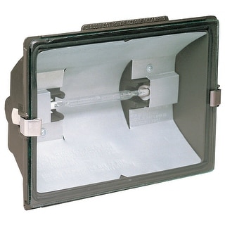 Heath Zenith HZ-5505-BZ Halogen Security Flood Light with Bulb, 500W ...