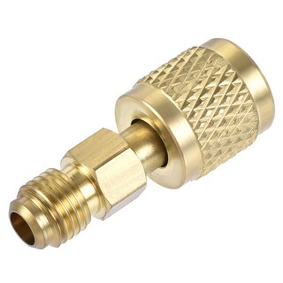 1/4 SAE Flare Male 5/16 SAE Female Thread Tubing Brass Pipe Fitting ...