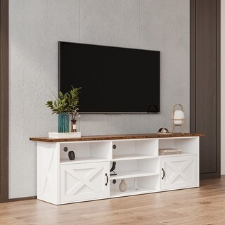 TV cabinet for 80 inch TV Stands, Open Storage Cabinet - Bed Bath ...