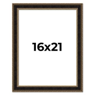 16x21 Frame Gold Antique Vintage Sold Wood Picture Frame | 1.75 Inch ...