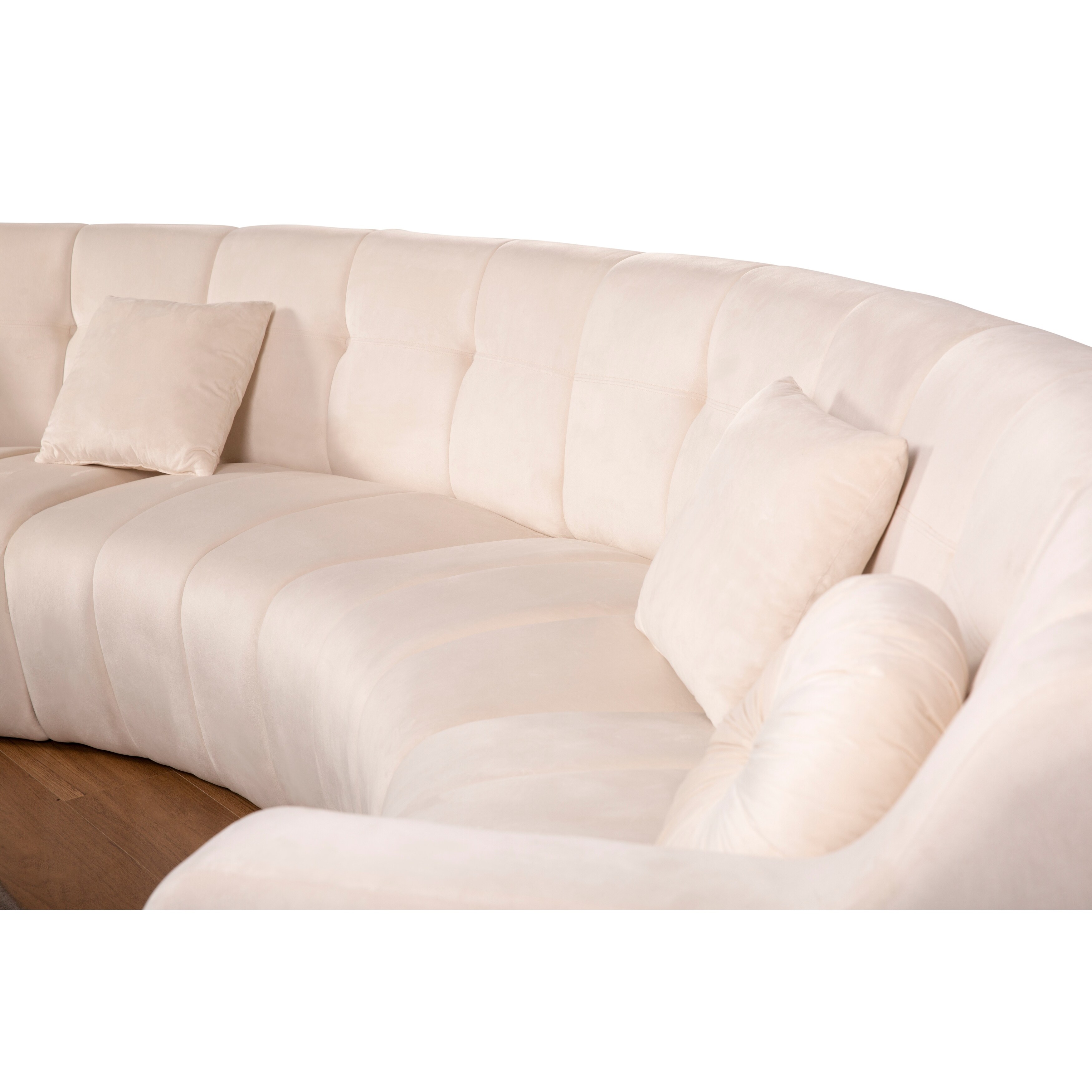 round back corner sofa