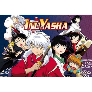 Inuyasha - Main Characters Art Poster - 24 x 36 Inch - Bed Bath ...
