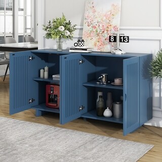 Modern Style Storage Cabinet with Superior Storage Space, Hollow Door ...