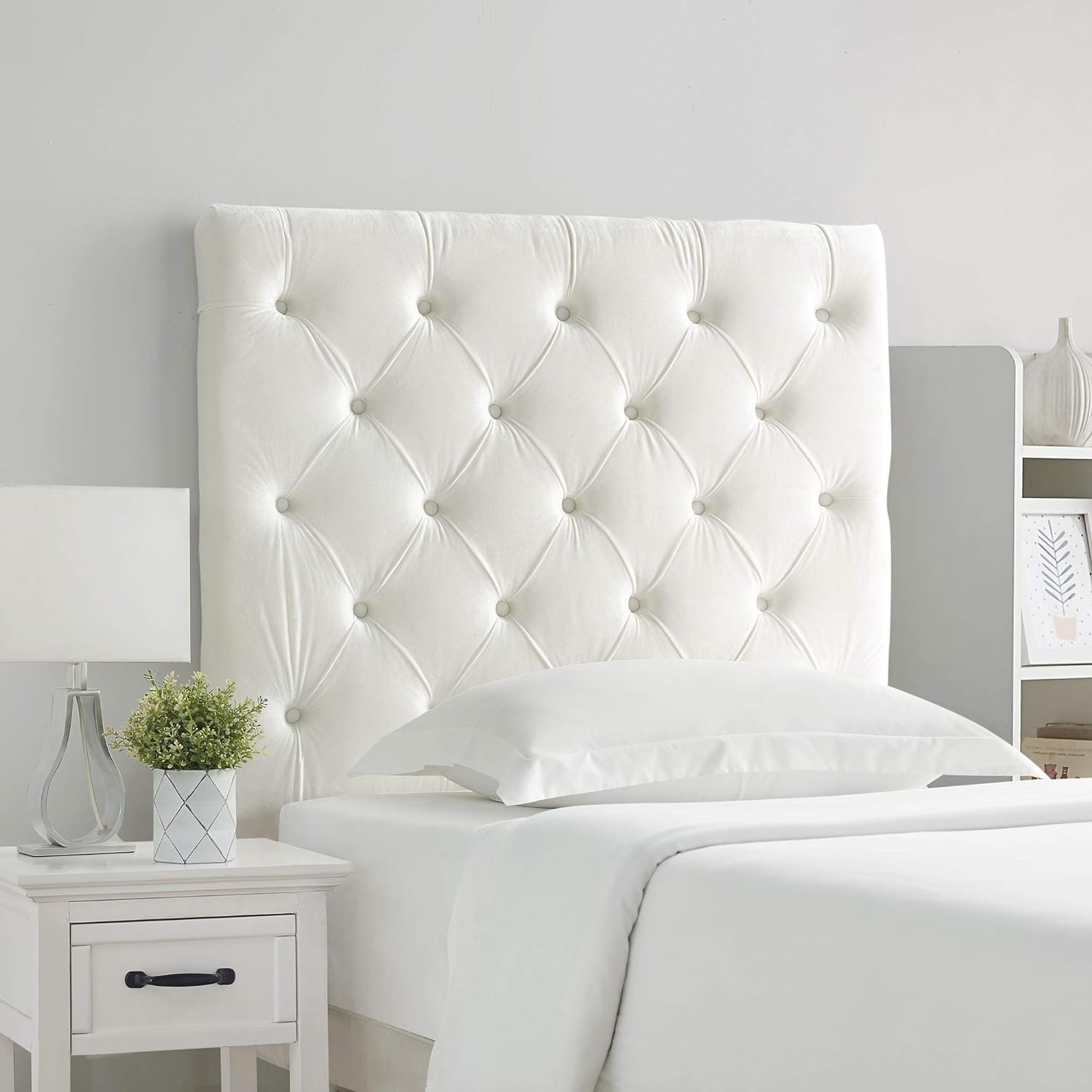 double white headboards