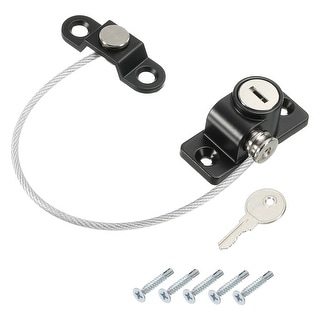 Cabinet Locks Keyed 180mm Long String 52x22mm Black - Bed Bath & Beyond ...
