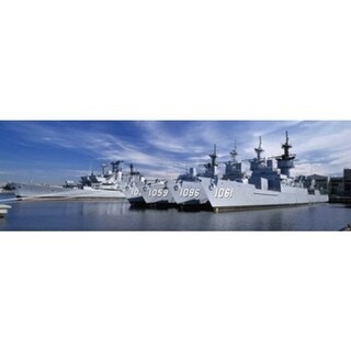Warships At A Naval Base Philadelphia Philadelphia County Pennsylvania ...