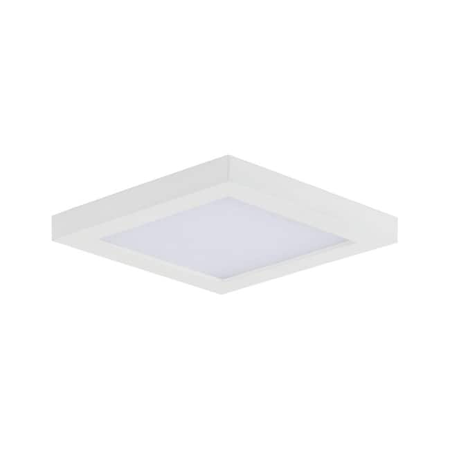 Maxim Chip 5" Wide LED Flush Mount Square Ceiling Fixture - Overstock ...
