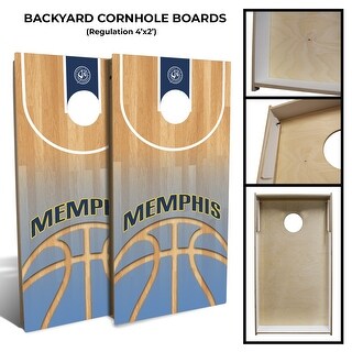Memphis Basketball Backyard Cornhole Board Set (Includes 8 Bags) - N/A ...