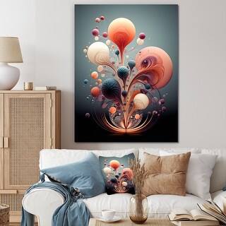 Designart "Metamorphosis Abstract Geometric Multiverse" Abstract Shapes ...