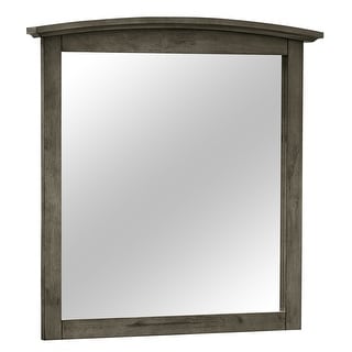 LYKE Home Haddon Gray Mirror - Grey - 35"H X 37"W X 2"D - Bed Bath ...
