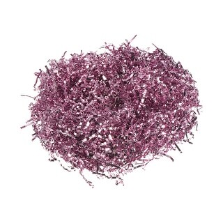 3Pcs 0.7LB/300g Glitter Crinkle Raffia Paper Shreds Paper Filler, Rose ...