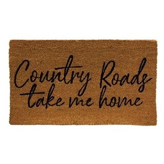 Country Roads Coir Mat - Bed Bath & Beyond - 35208684