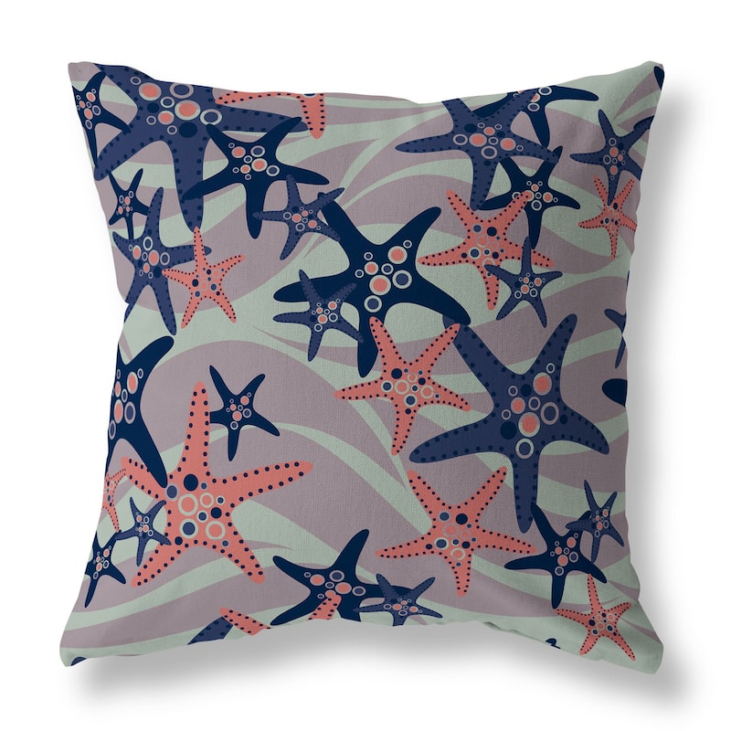 starfish cushion