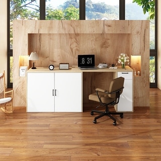 Space Master Convertible Desk-to-Bed Furniture with Included Mattress ...