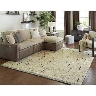 Signature Design by Ashley Mortis Gray/Beige 7'8" x 10' Rug - 7'8" x 10 ...