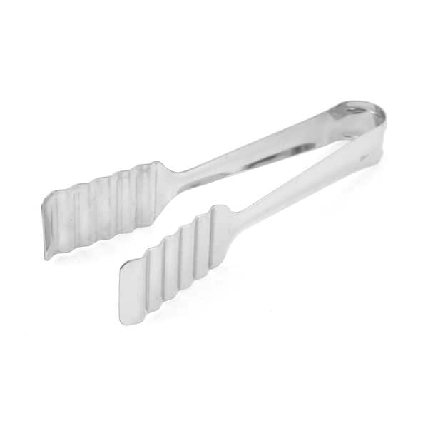 Kitchen Salad Bar Ice Stainless Steel Food Serving Tong Clip Clamp ...