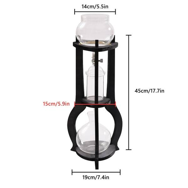 6-8 Cups Cold Brew Iced Coffee Drip Tower Coffee Maker - Bed Bath ...