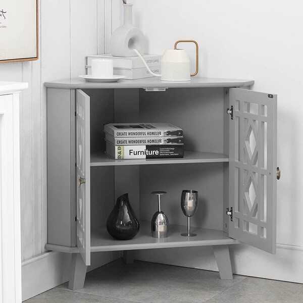 Corner storage cupboard store