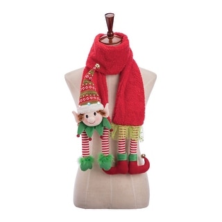 Light-Up LED Elf Scarf - Red - Bed Bath & Beyond - 36578956