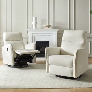 Curtis Rocker Swivel Recliner with Two Side Pockets Set of 2 by HULALA ...