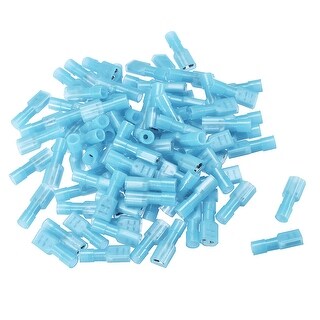 Female Fully Insulated Terminal FDFN2-187 Quick Disconnect AWG 16-14 ...