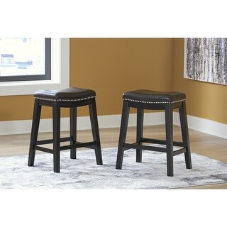 Ashley Furniture Lemante Upholstered Stool (Set of 2) - Bed Bath ...