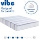 Vibe Gel Memory Foam 12" Mattress CertiPUR US Certified Bed in a Box ...