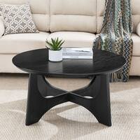 36 Inch Round Coffee Table for Living Room Reception Room - Bed Bath ...