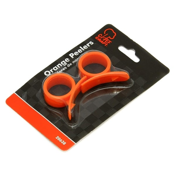 Chef Craft 2pc Plastic Orange Peeler Tool Set - Easily Peel Oranges and ...