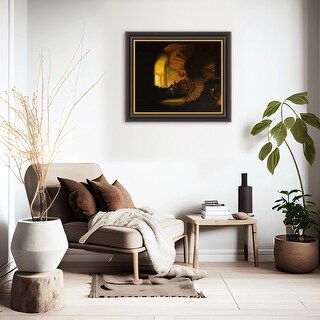 La Pastiche Rembrandt van Rijn 'The Philosopher in Meditation' Hand ...