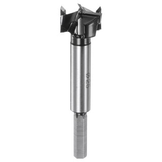 Carbide 3 Flutes Wood Hinge Boring Forstner Drill Bit Cutter - Black ...