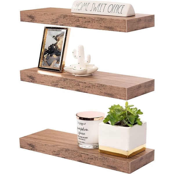 rustic shelf wood