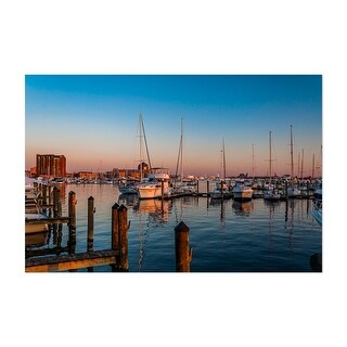 Fells Point Baltimore Maryland Fells Point Sunset Art Print/Poster ...