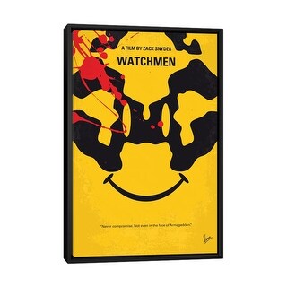 iCanvas "Watchmen Minimal Movie Poster" by Chungkong Framed Canvas ...
