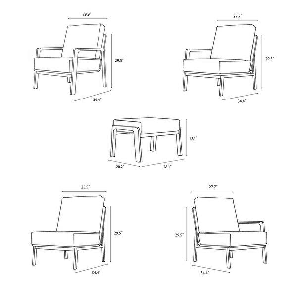 Oceanside 10-Piece Deep Seating Set - Bed Bath & Beyond - 37124088