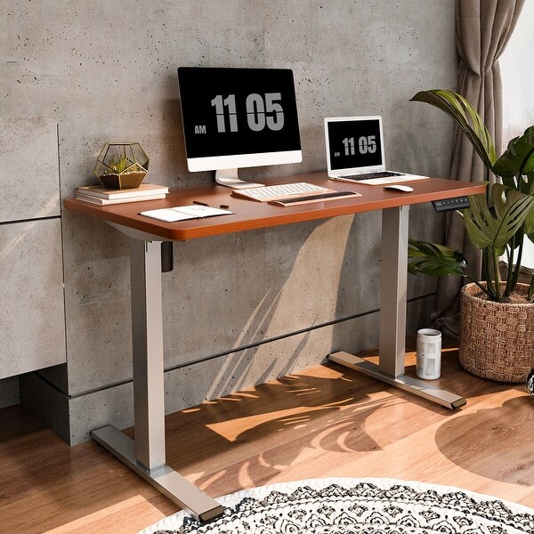 FLEXISPOT 48 x 30 Inches Electric Height Adjustable Standing Desk Home Office Desk Whole Piece with Ergonomic Memory Controller On Sale Bed Bath Beyond 36528854
