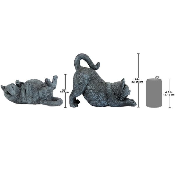 Design Toscano Playful Cats Statue Collection: Set of Two - Bed Bath & Beyond - 19829968