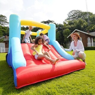 Inflatable Bounce House Castle Jumping Bouncer - Bed Bath & Beyond ...