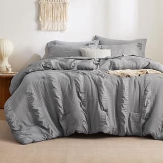 All Season Tufted Clipped Down Alternative Comforter Set - On Sale ...