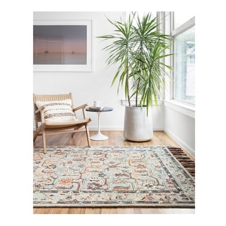 Alexander Home Nelly Shabby Chic Hand Hooked Wool Area Rug - Bed Bath ...