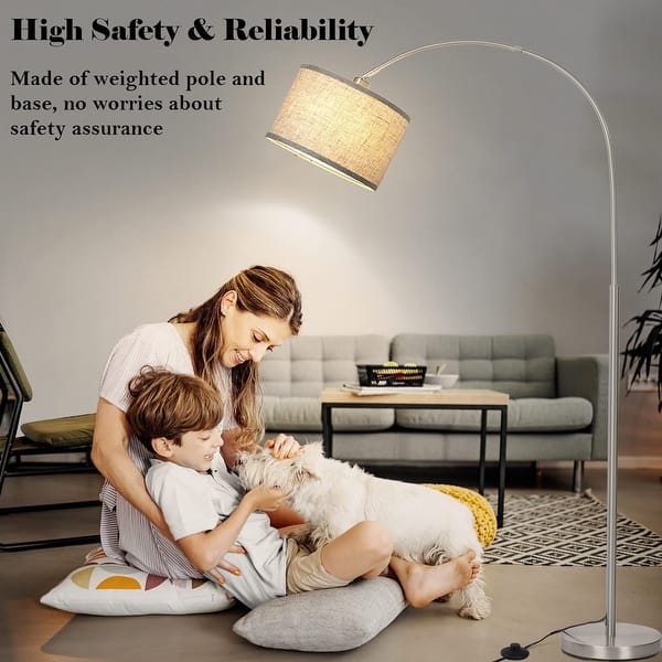 floor lamp with toggle switch