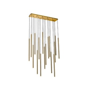 Avenue Lighting HF2802AB Hanging Chandelier Filmore Ave. Brass - One ...