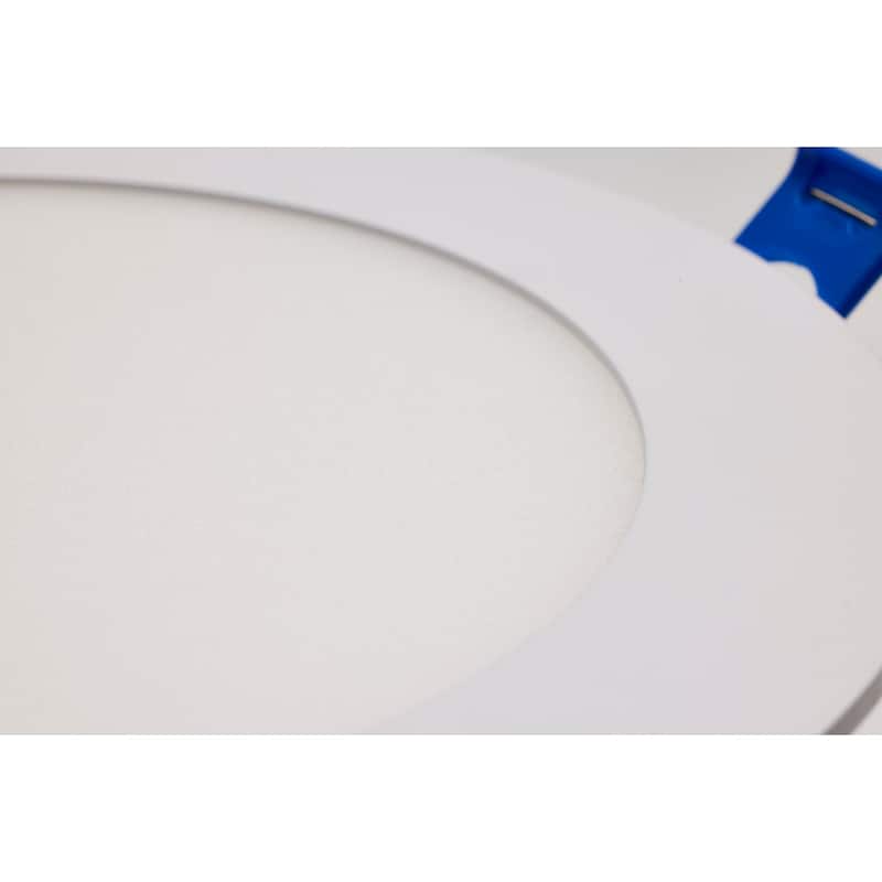 12W LED Direct Wire Low Profile Downlight 6in. Round Starfish IOT ...