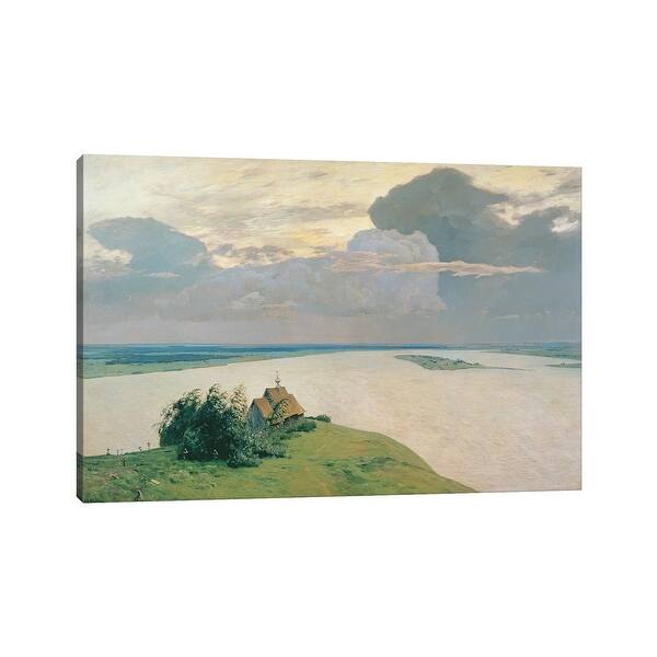 iCanvas "Above the Eternal Peace, 1894 " by Isaak Ilyich Levitan Canvas ...