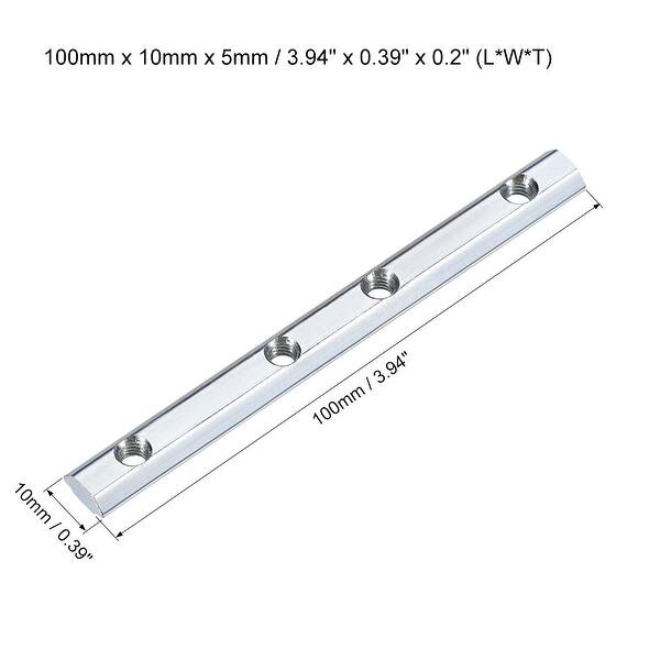 Straight Line Connector, for T Slot Aluminum Extrusion Profile, 5 Pcs ...