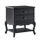 Norma Traditional Nightstand with built-in outlet by HULALA HOME - Bed Bath & Beyond - 42146054