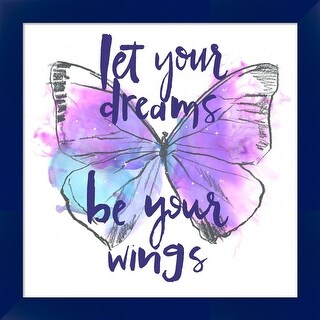 Jennifer Parker 'Butterfly Dreams I' Framed Art - Bed Bath & Beyond ...