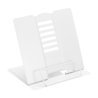 A5 Book Stand, Iron Adjustable Foldable Desktop Book Display Holder ...