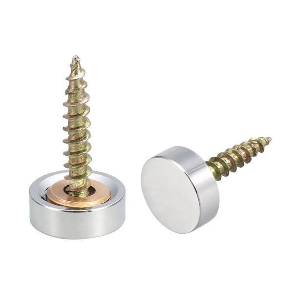 Glass Table Mirror Decorative Screw Cap Cover Nails Fittings 14mm Dia ...