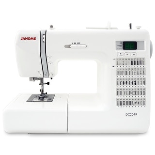 Janome DC2019 Computerized Sewing Machine with Bonus Bundle - Bed Bath ...